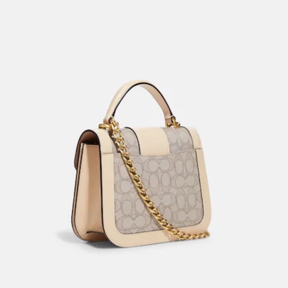 Coach | Bags | Coach Ali Top Handle In Signature Jacquard | Poshmark